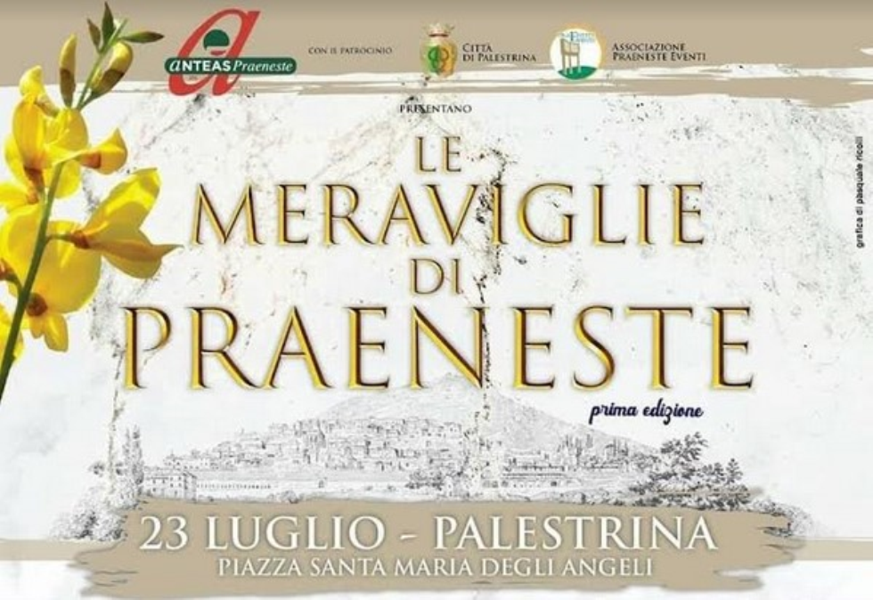 Anteas: Anteas Praeneste presenta, "Le Meraviglie di Praeneste", alla ...